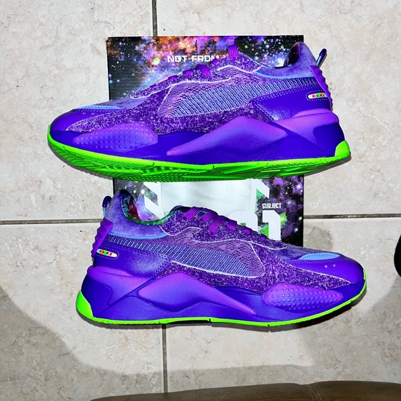 Puma | Shoes | Puma Lamelo Ball X Rsx Galaxy Melo Ball Sneakers Purple ...
